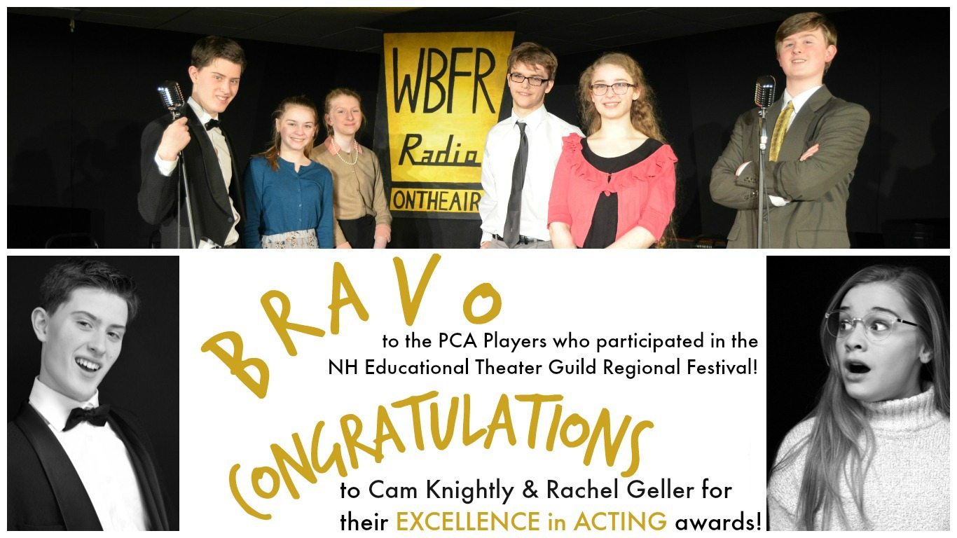 Excellence in Acting Award - Portsmouth Christian Academy