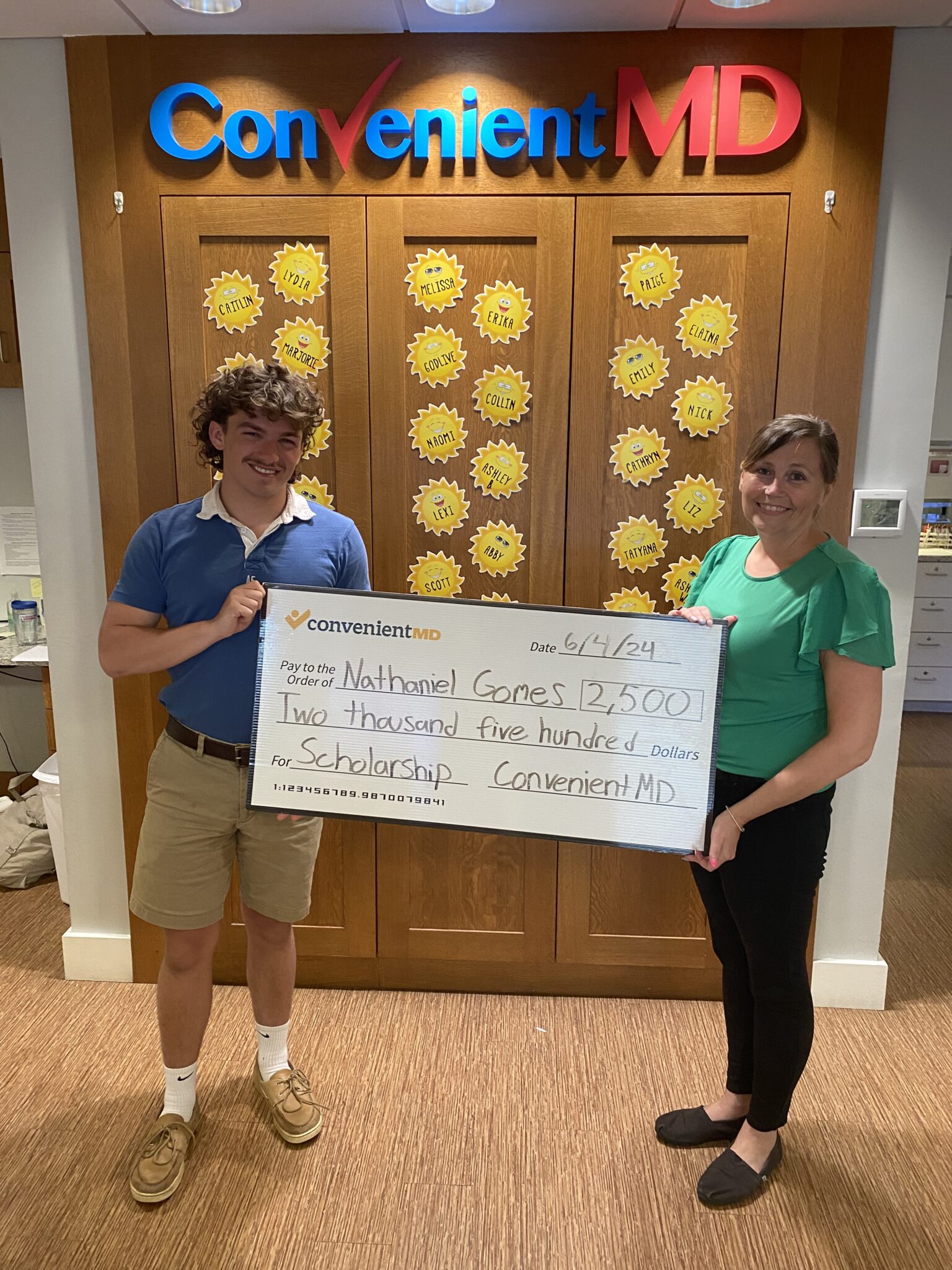 ConvenientMD Awards $2,500 Scholarship to PCA Senior - Portsmouth ...